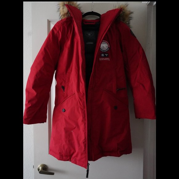 Napapijri | Jackets & Coats | Napapijri Red Expedition Parka Winter ...